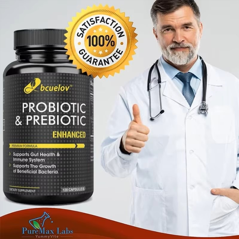 Prebiotics Probiotics Supplement for Adults, Women & Men – A ...