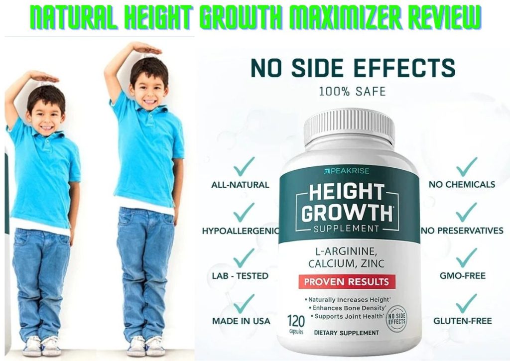Natural Height Growth Maximizer Review: Unlocking Your Full Growth ...