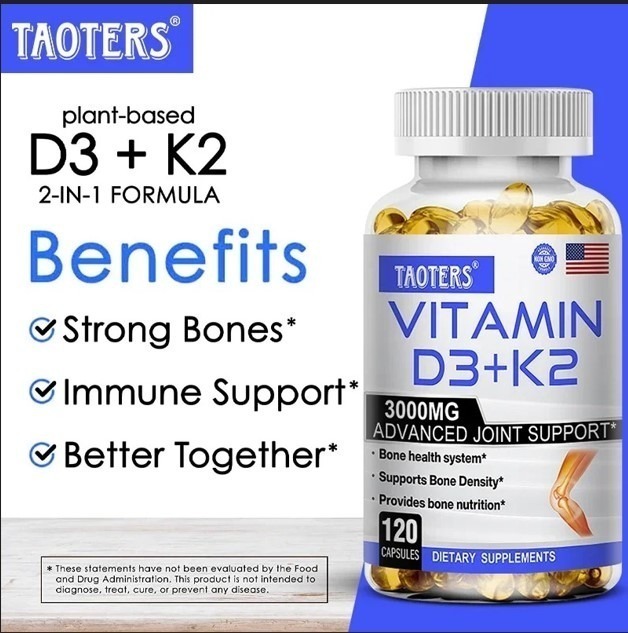 Vitamin D3 & K2 Review: The Ultimate Bone & Cardiovascular Health ...