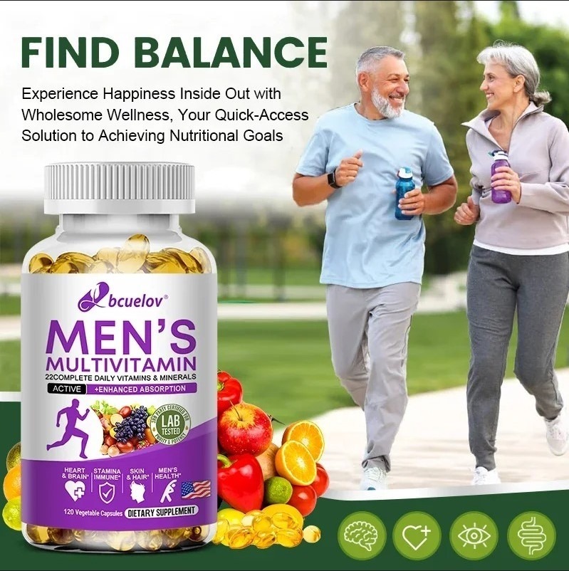 Best Multivitamin for Men in 2025 – Energy, Digestion, and Skin Support