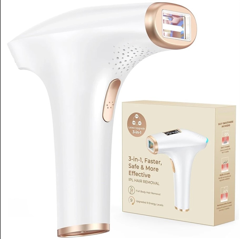 IPL Hair Removal Laser Device Review: Smooth Skin in Just 4 Weeks at Home