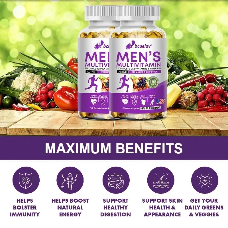 Best Multivitamin for Men in 2025 – Energy, Digestion, and Skin Support